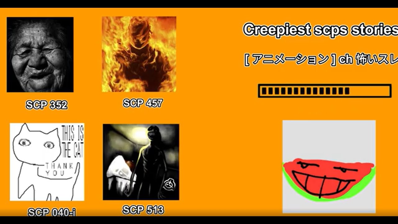 [ Animation ] Creepiest scps horror stories ch.5 最も不気味なSCPホラーストーリー第5話 ...