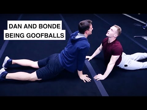 DANIEL BUYESKE AND BONDE JOHNSON BEING GOOFBALLS FOR 2 AND A HALF ...
