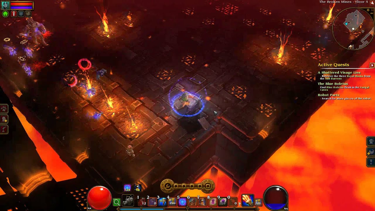 Torchlight 2 boss Dark Alchemist ( elite ) - YouTube