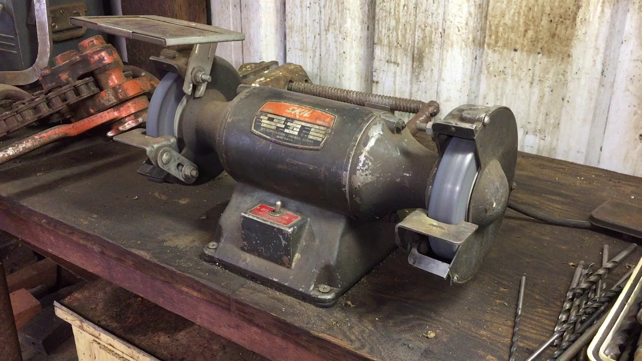 Skil Bench Top Grinder - YouTube