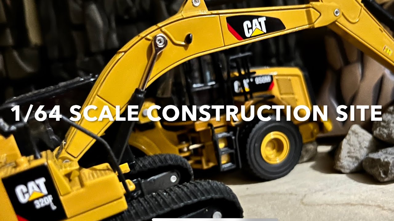 1/64 Scale Construction Site, Episode 1 - Phase 2 of Construction ...
