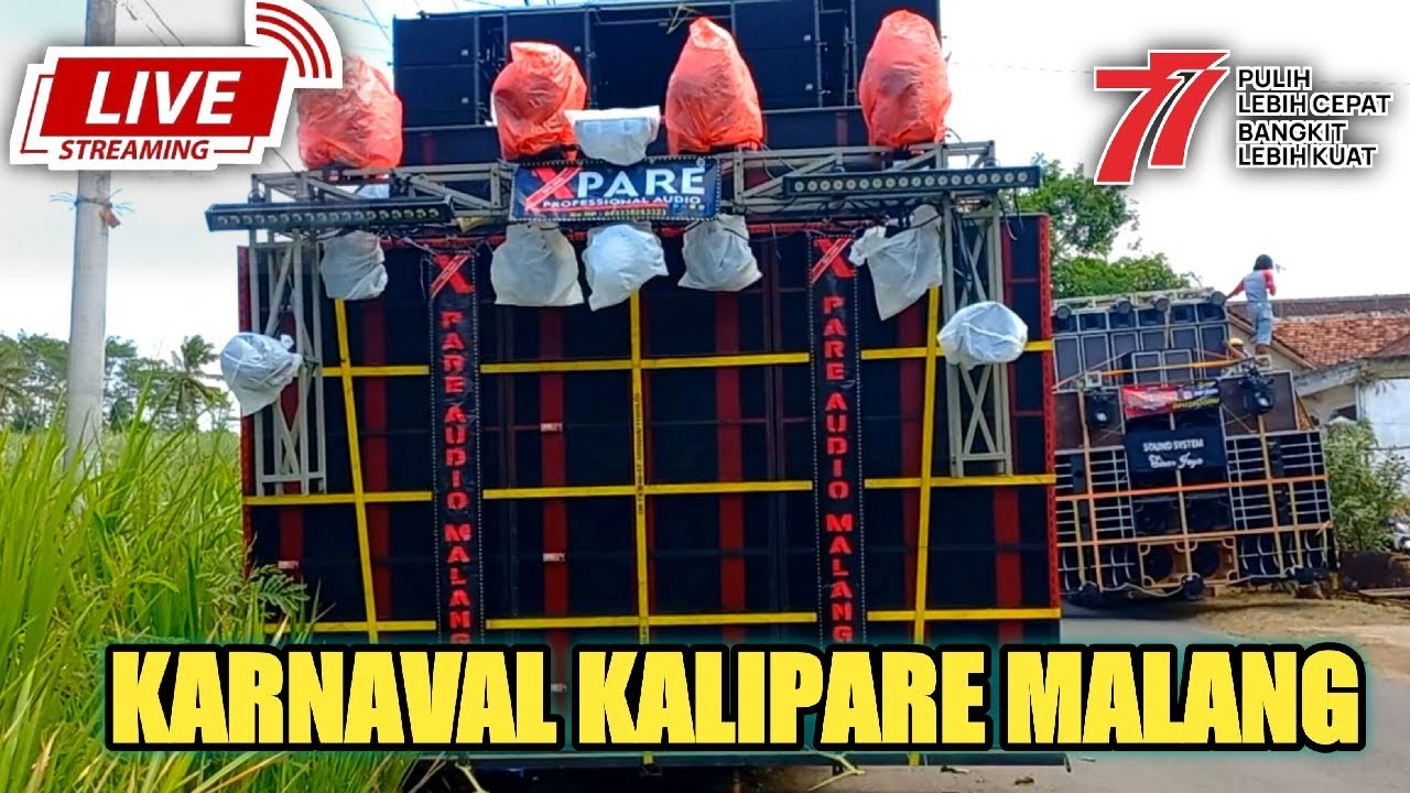 🔴 LIVE STREAMING KARNAVAL KALIPARE MALANG 2022 - YouTube