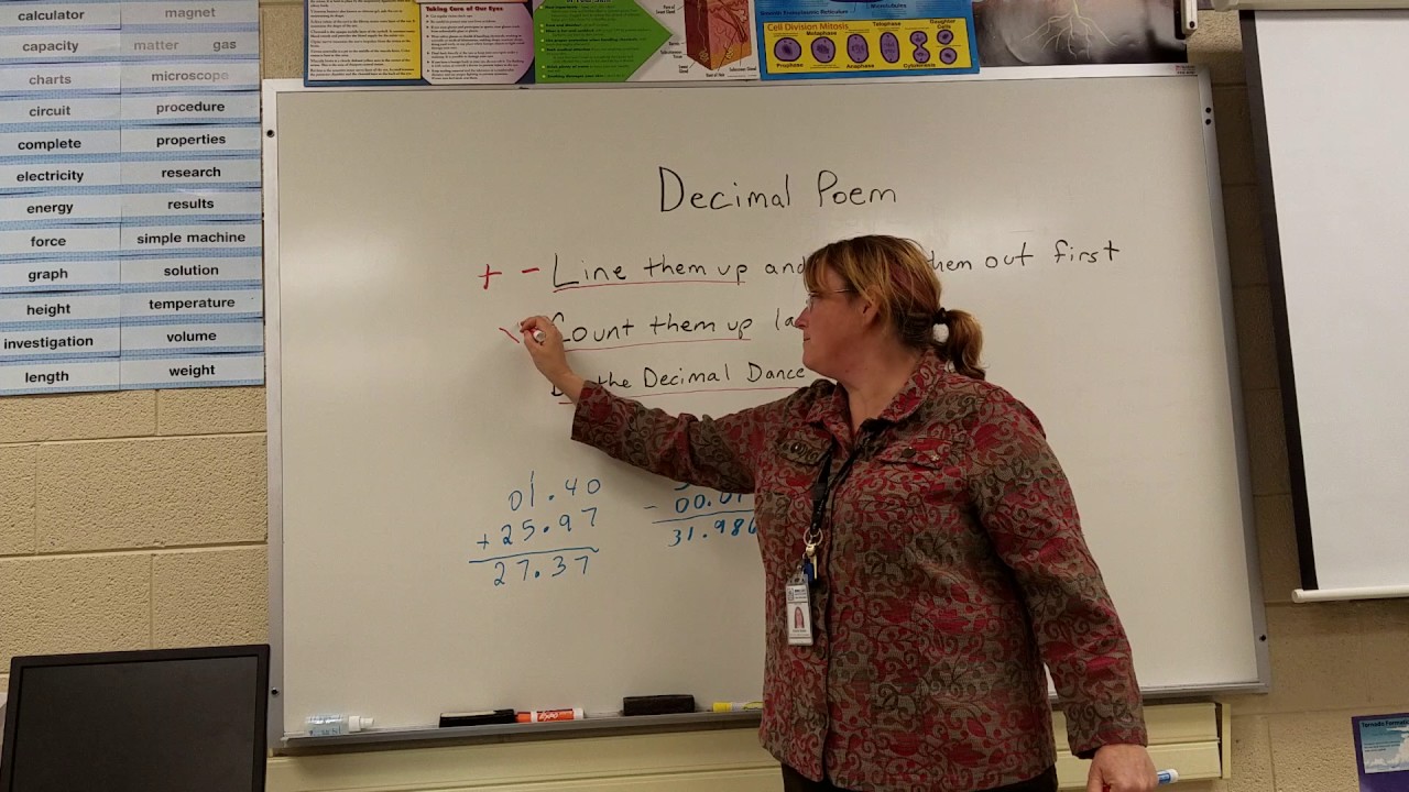 Decimal Poem - YouTube