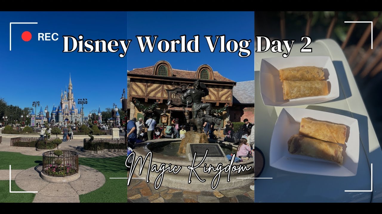 Disney World Vlog Day 2 | Magic Kingdom - YouTube