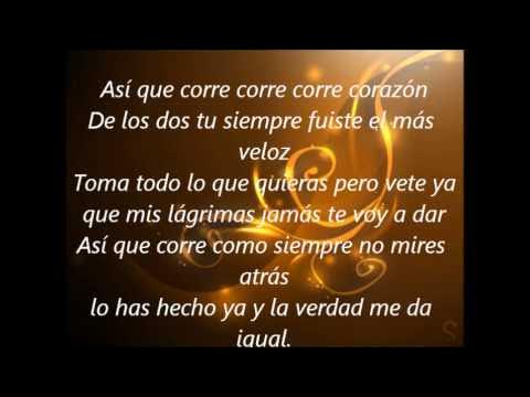 Jesse & Joy- Corre (Lyrics) - YouTube