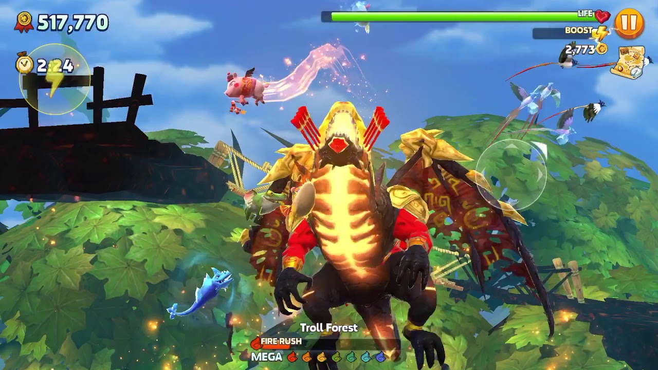 Hungry Dragon Gameplay - Part 50 - YouTube