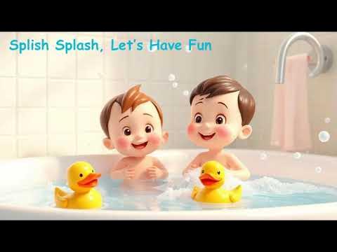 Splish Splash, Let’s Have Fun Nursery Rhymes Fun Songs For Kids - YouTube