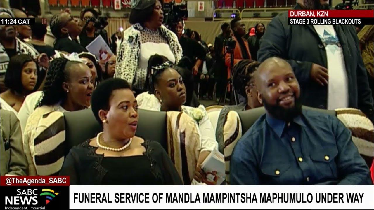 Mampintsha's father shares message at the funeral - YouTube
