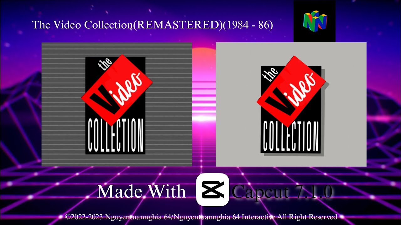 The Video Collection 1984 - 86 Logo Remake(REMASTERED) - YouTube