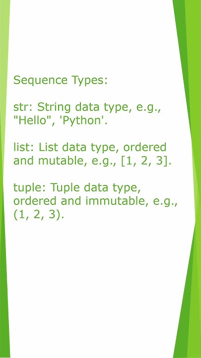 Datatypes In Python Python Pythonprogramming Intervieweasycoding619 Youtube