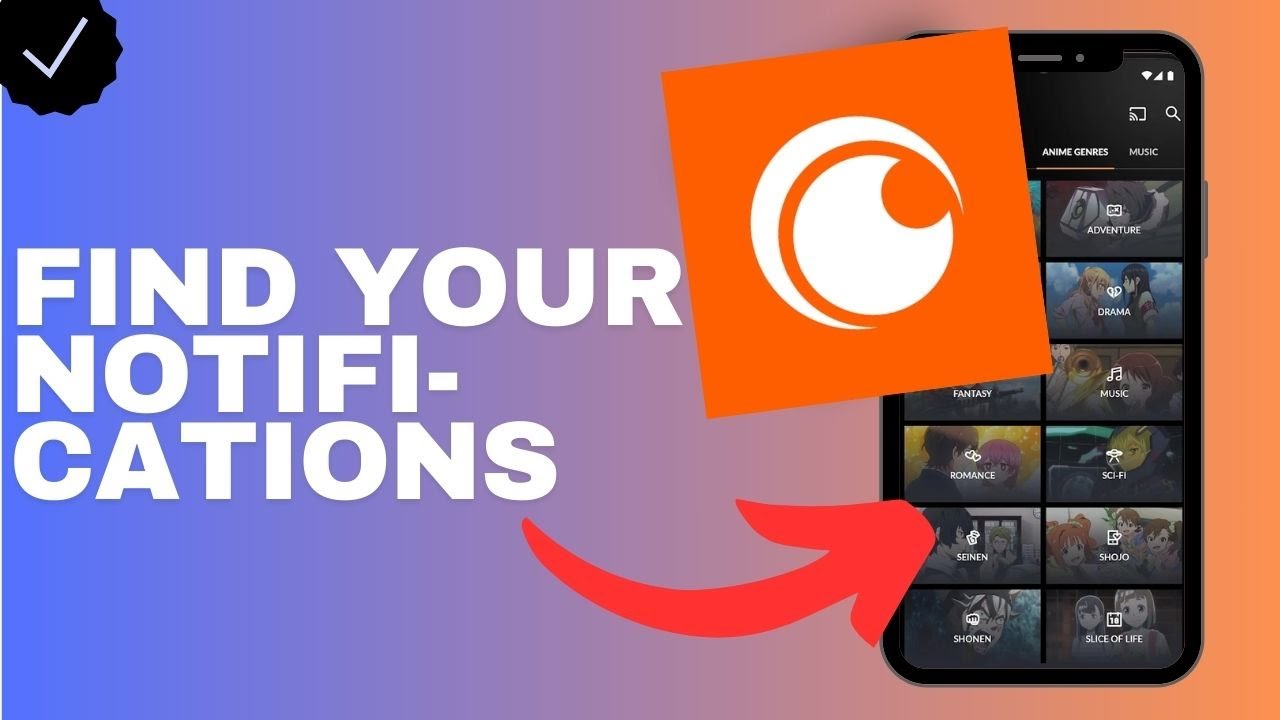 Where to find your notifications in the Crunchyroll app? - YouTube