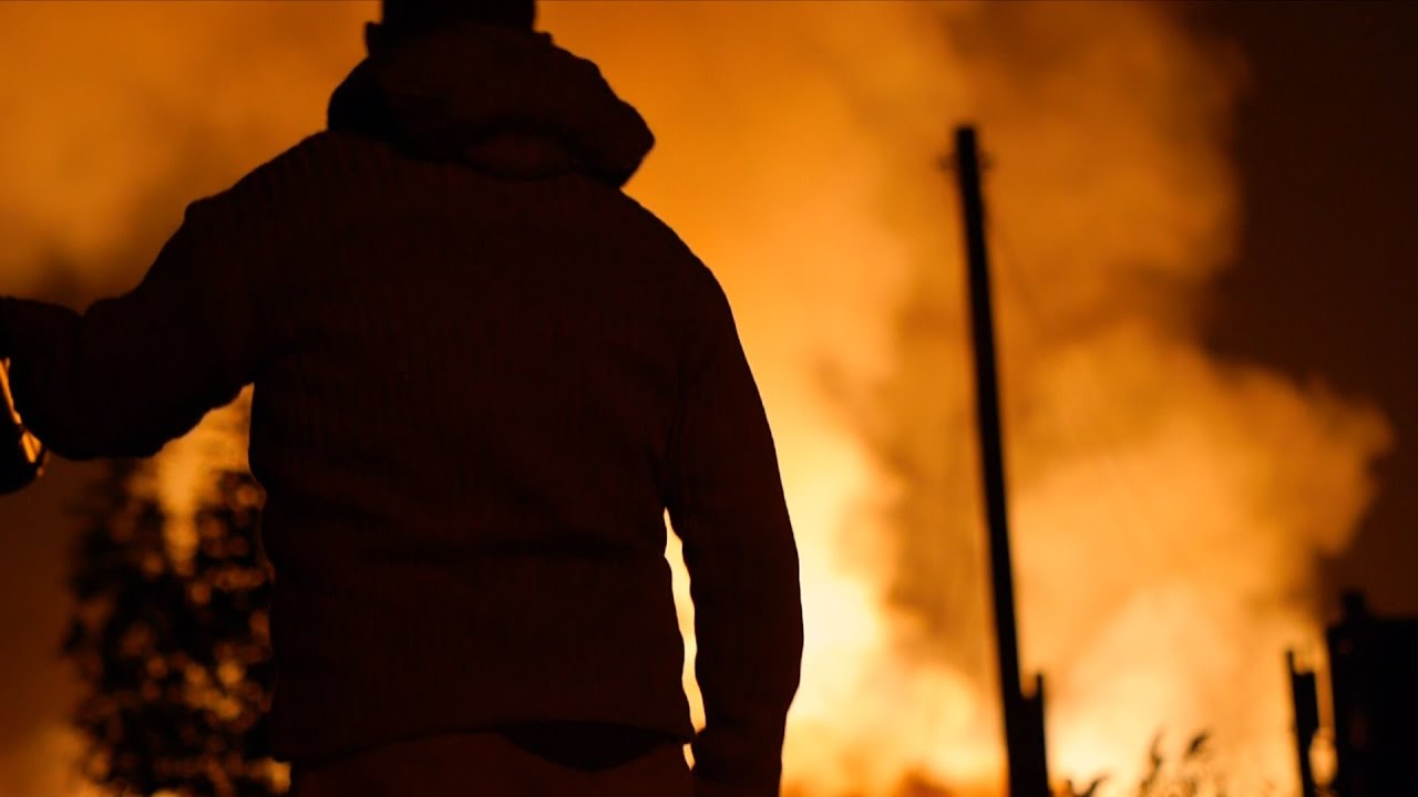 University of Nottingham fire - 12th Sept 2014 - YouTube