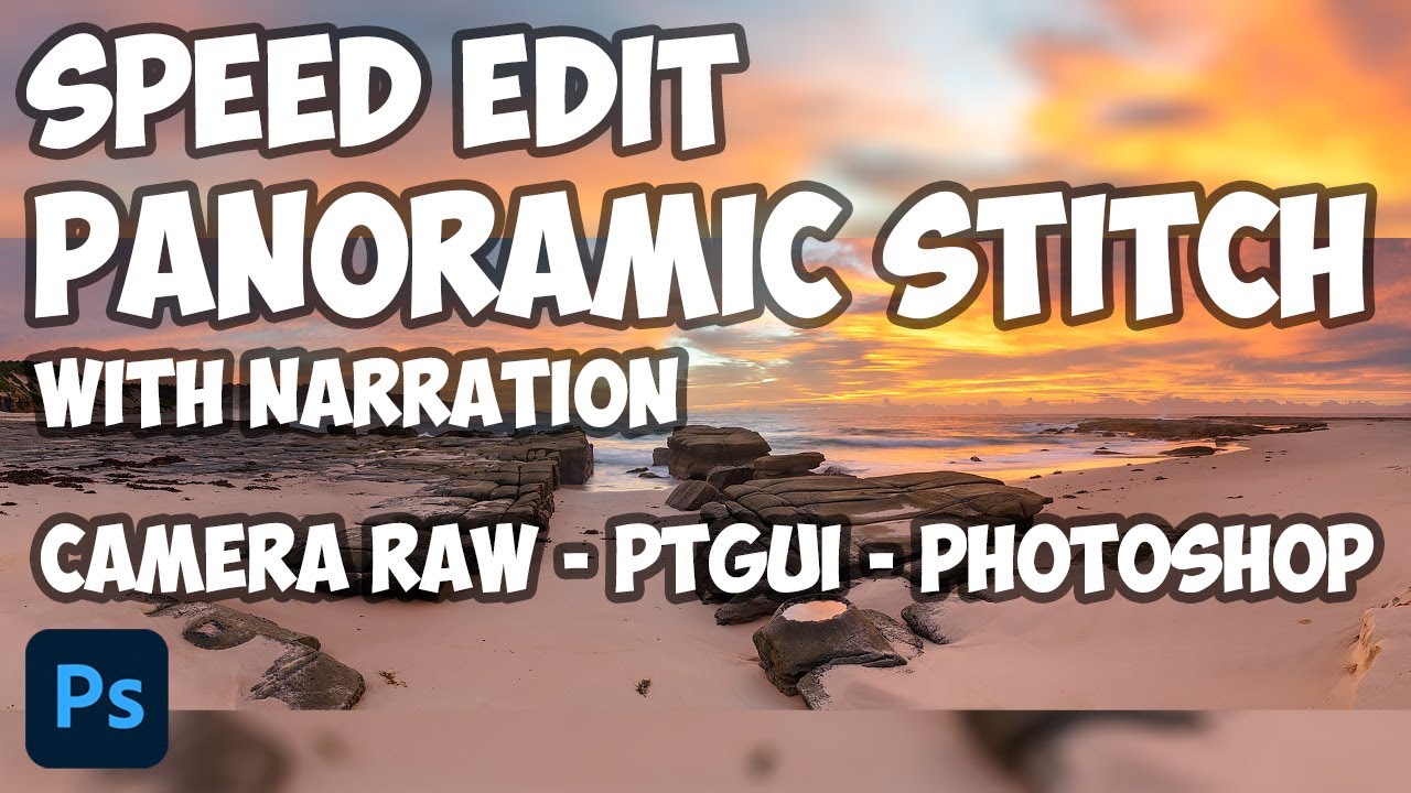 Sunrise Panoramic Stitch - Speed Edit - PtGui - Photoshop - YouTube
