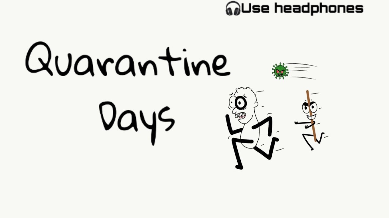 Quarantine days- Cartoon animation based on Covid 19 quarantine. - YouTube