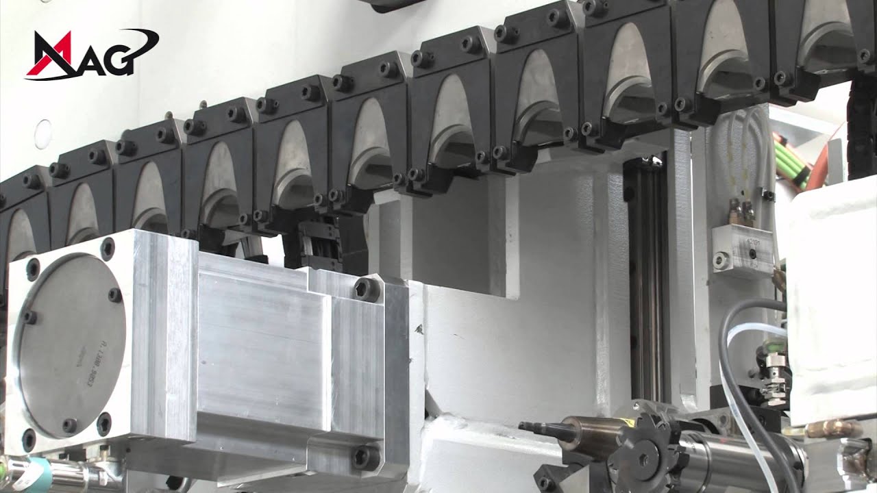 MAG SPECHT 450 DUO Systemmaschine Bearbeitungszentrum Doppelspindler ...