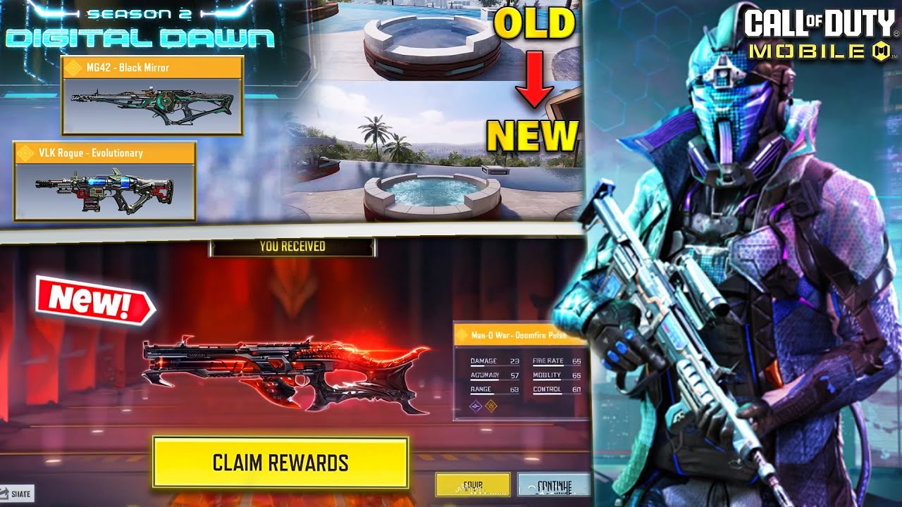 Season 2 Legendary Skins | Raid Map Changes | VLK Rogue Gameplay ...