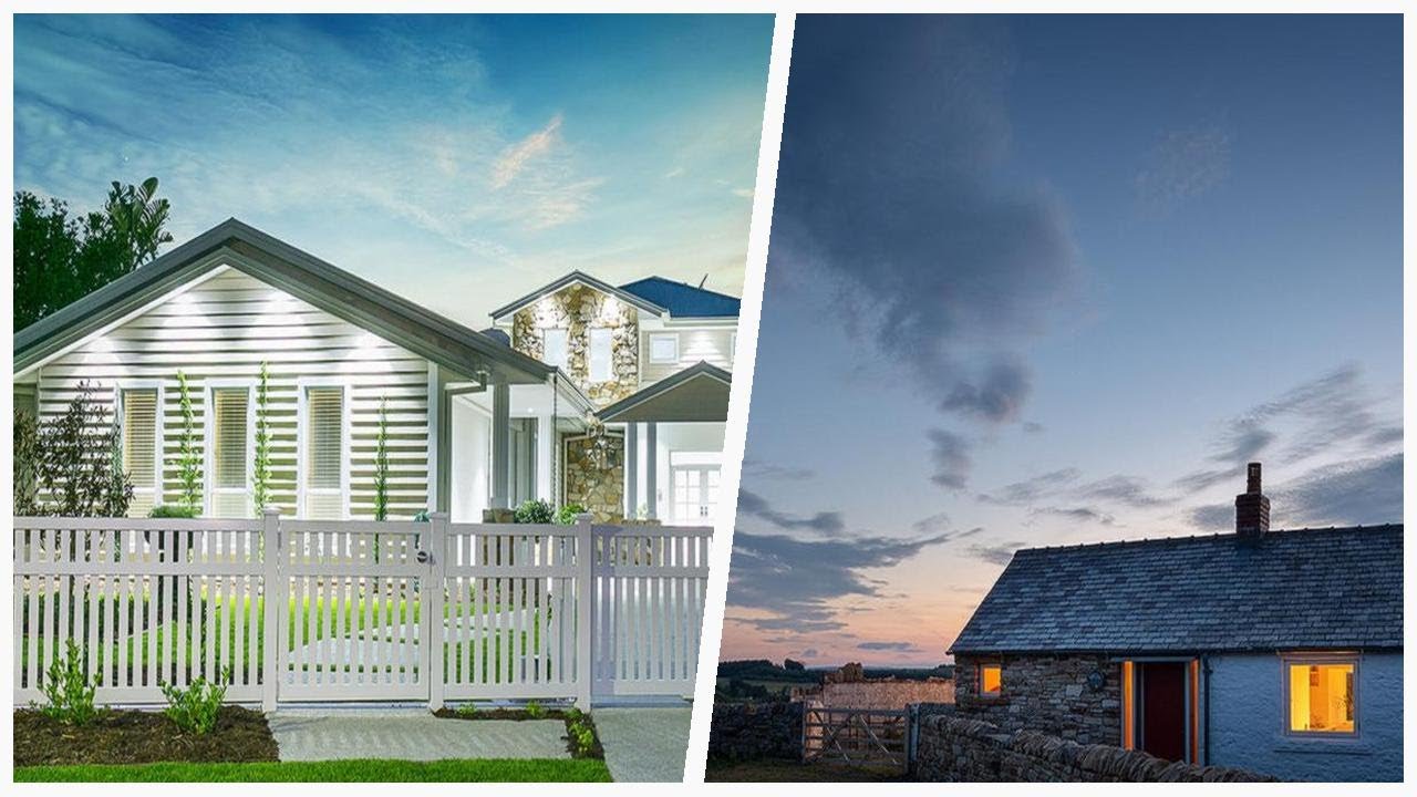 75 Scandinavian Stone Exterior Home Design Ideas You'll Love - YouTube