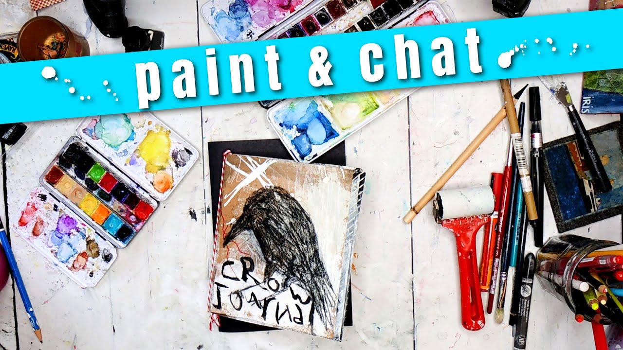 PAINT & CHAT 🎨 // intuitive art, the edge of your comfort zone & making ...
