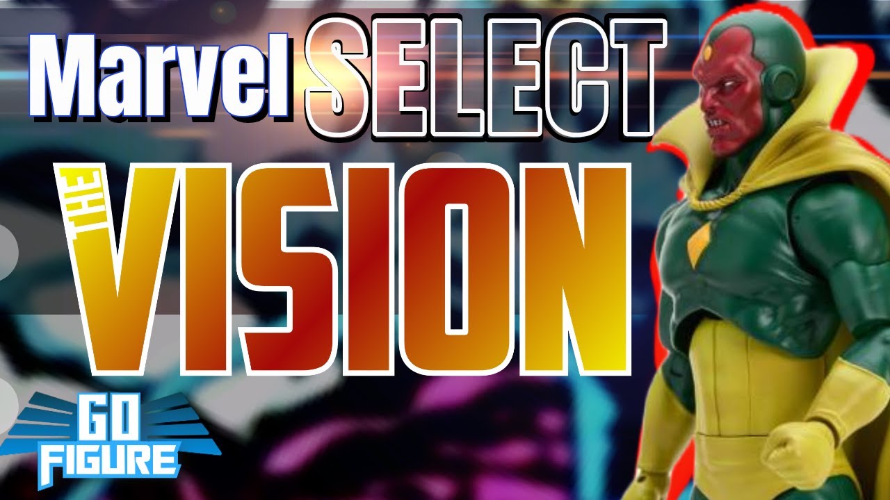 Diamond Marvel Select Vision 7 inch Action Figure Review!!! - YouTube