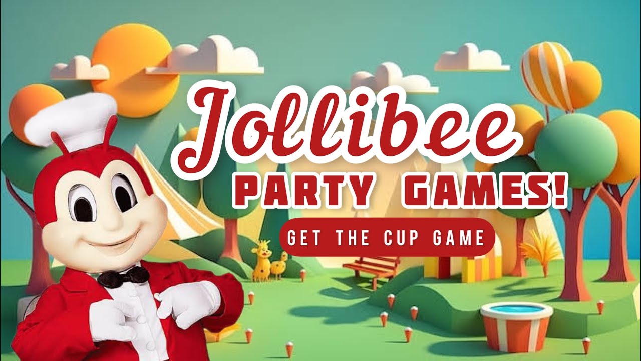 JOLLIBEE BIRTHDAY PARTY | Get The Cup Game | Balanga City Bataan ...