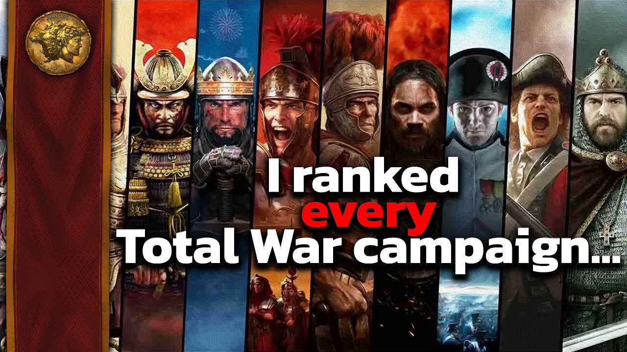 I Ranked EVERY Total War Campaign in 2024 - YouTube