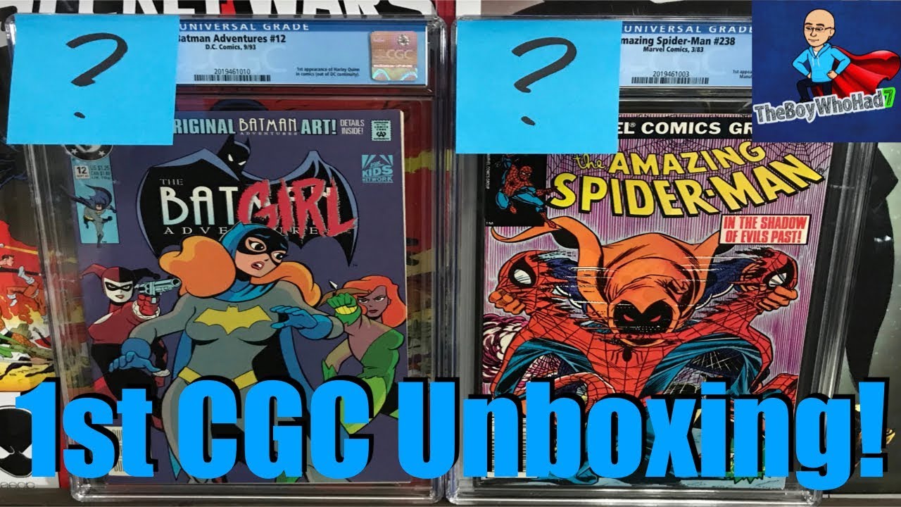 1st CGC Submission Unboxing! (17 Books!) - YouTube