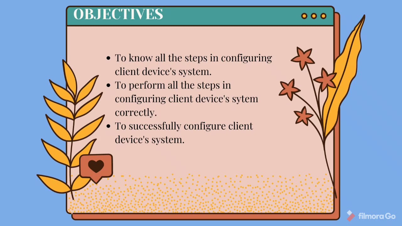 CONFIGURE CLIENT DEVICE SYSTEMS TUTORIAL - YouTube