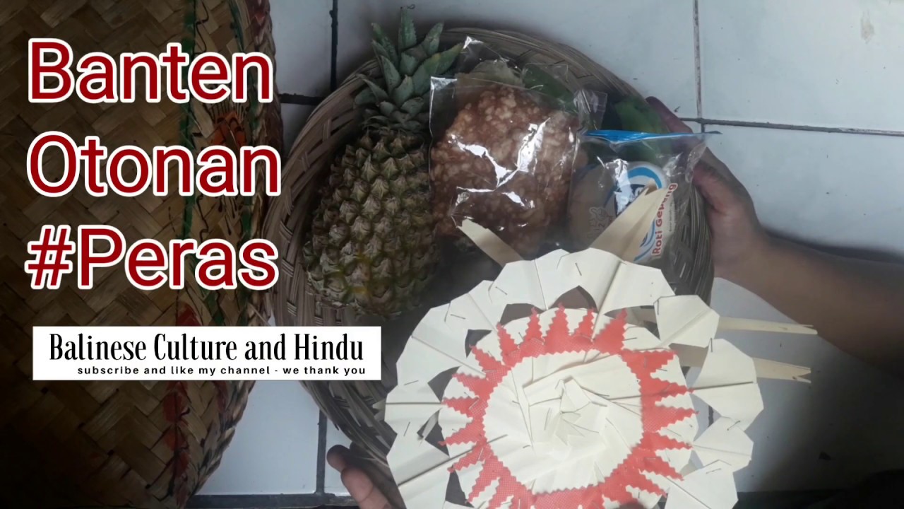 Banten Otonan # Peras | Banten Otonan | Banten Badung | Agama Hindu ...