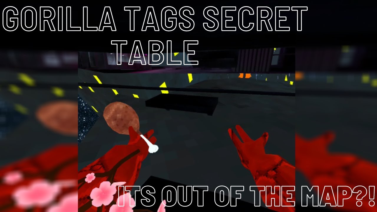 Gorilla Tags Secret Table - YouTube