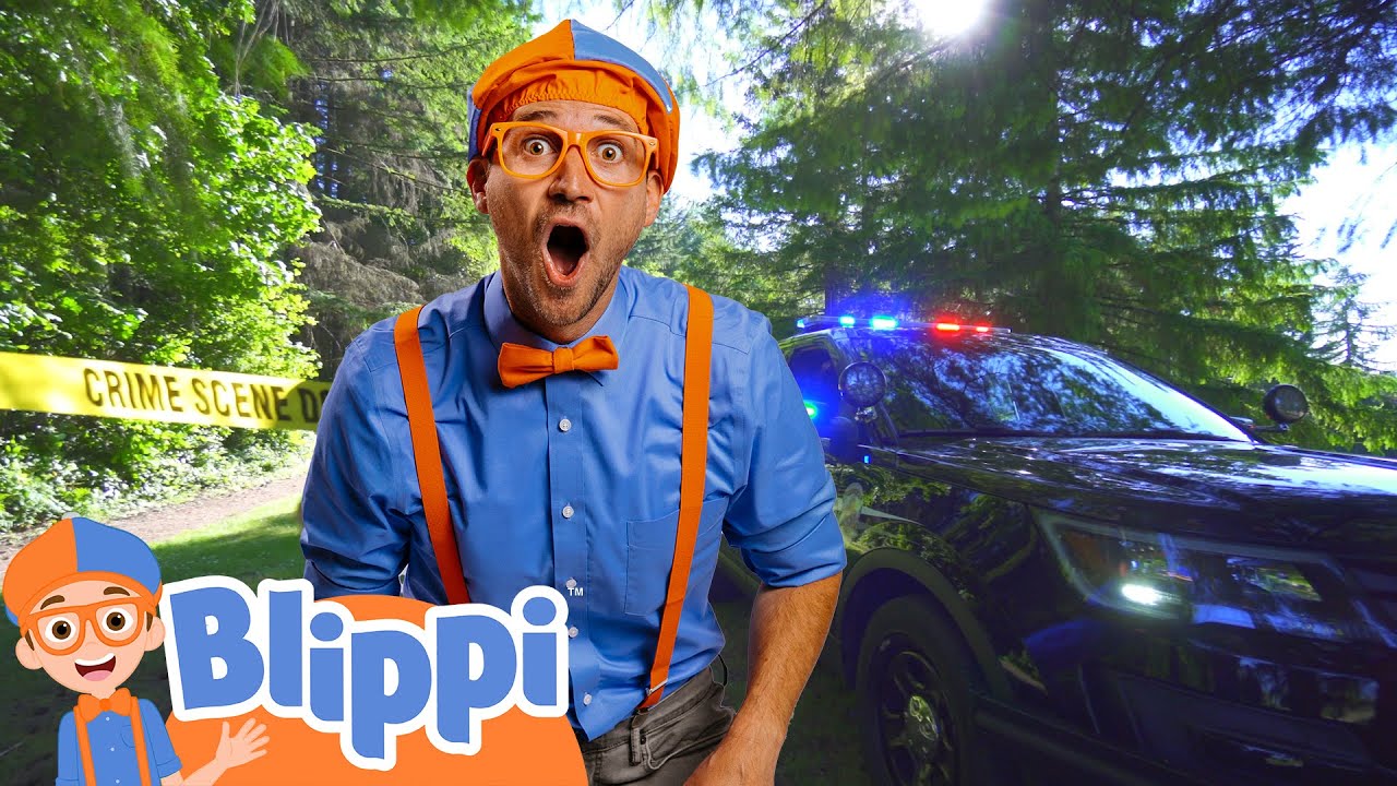 Crime Scene | BLIPPI | Kids TV Shows | Cartoons For Kids | Fun Anime ...