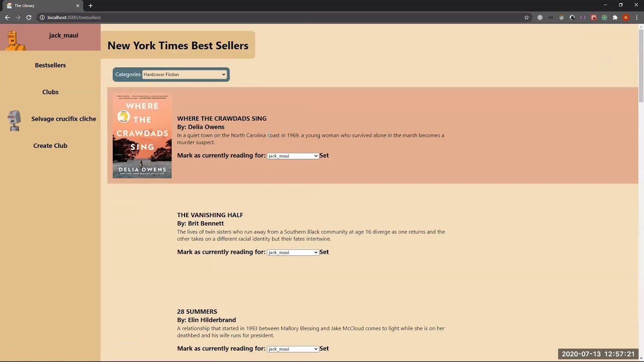The Library Demo Video - YouTube