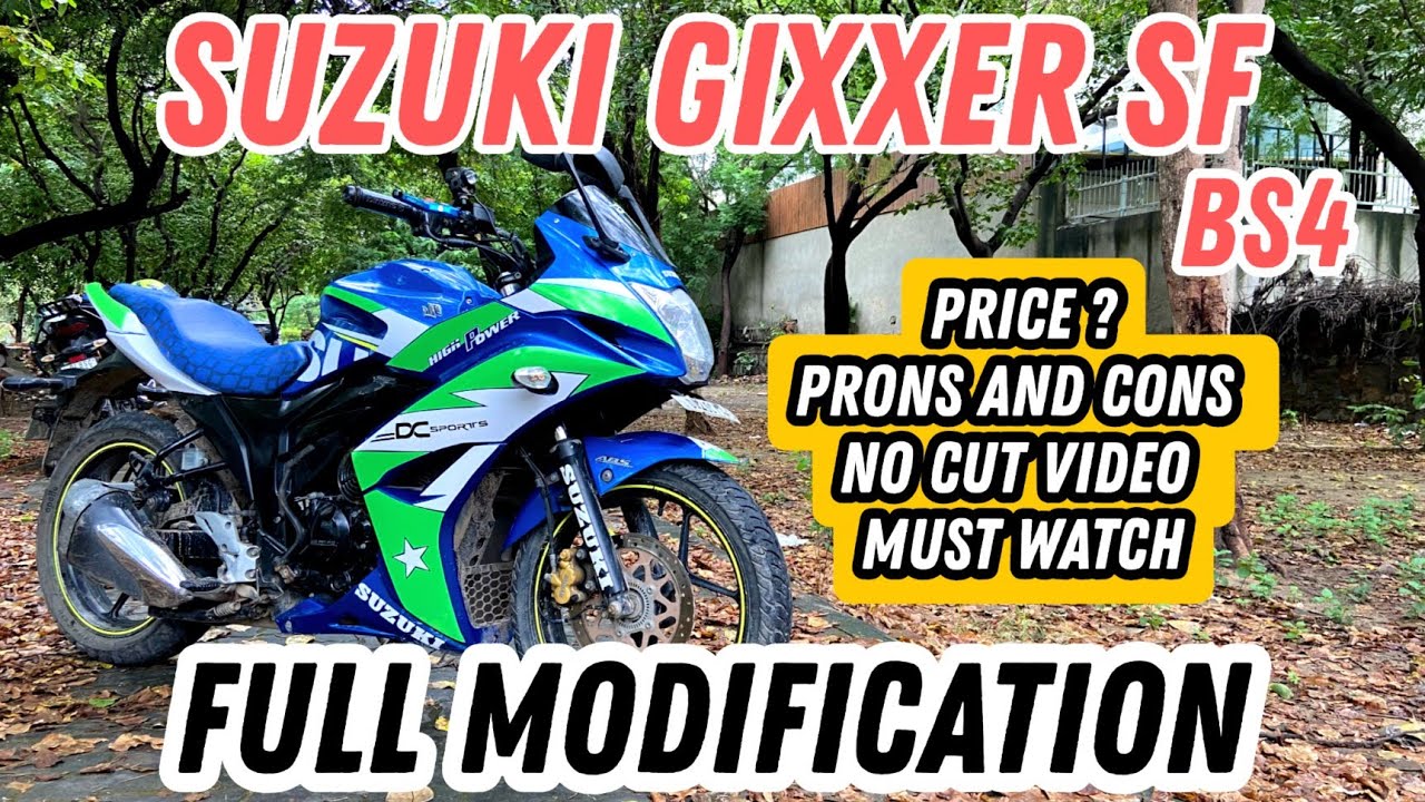 Suzuki Gixxer SF 150 Modified | Suzuki Gixxer SF Modification | Gixxer ...