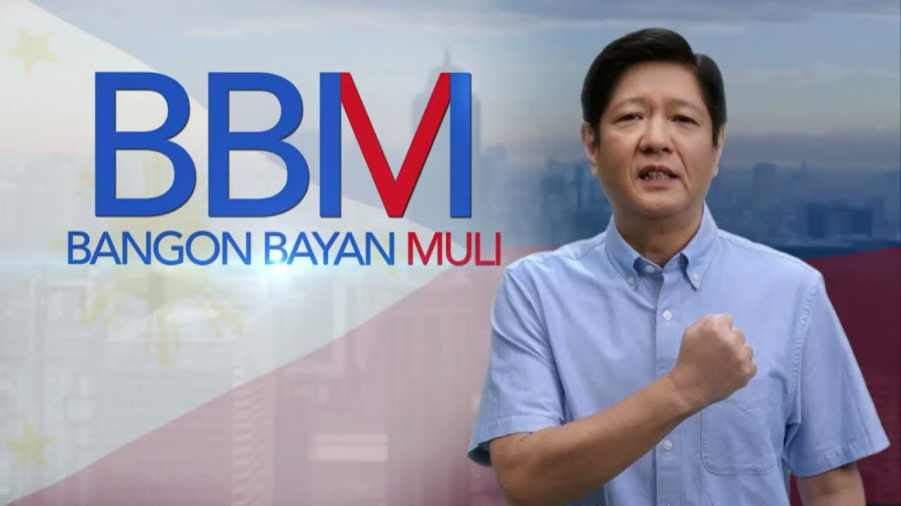 Bongbong Marcos Paid TV Ad 2022 30s (Pre-Campaign Period) - YouTube