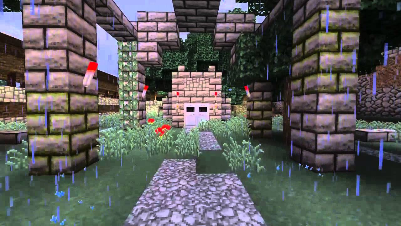 My Minecraft Build - ps4 - Church - YouTube