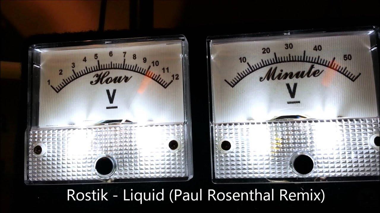 Analog VU meter and Clock (Arduino Powered) - YouTube