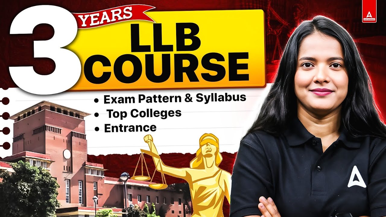 3 Year LLB Entrance Exam | Law After Graduation | Eligibility, Syllabus ...