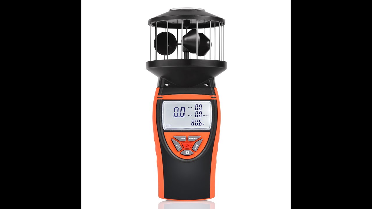 Handheld Wind Meter 878 Digital Anemometer - YouTube