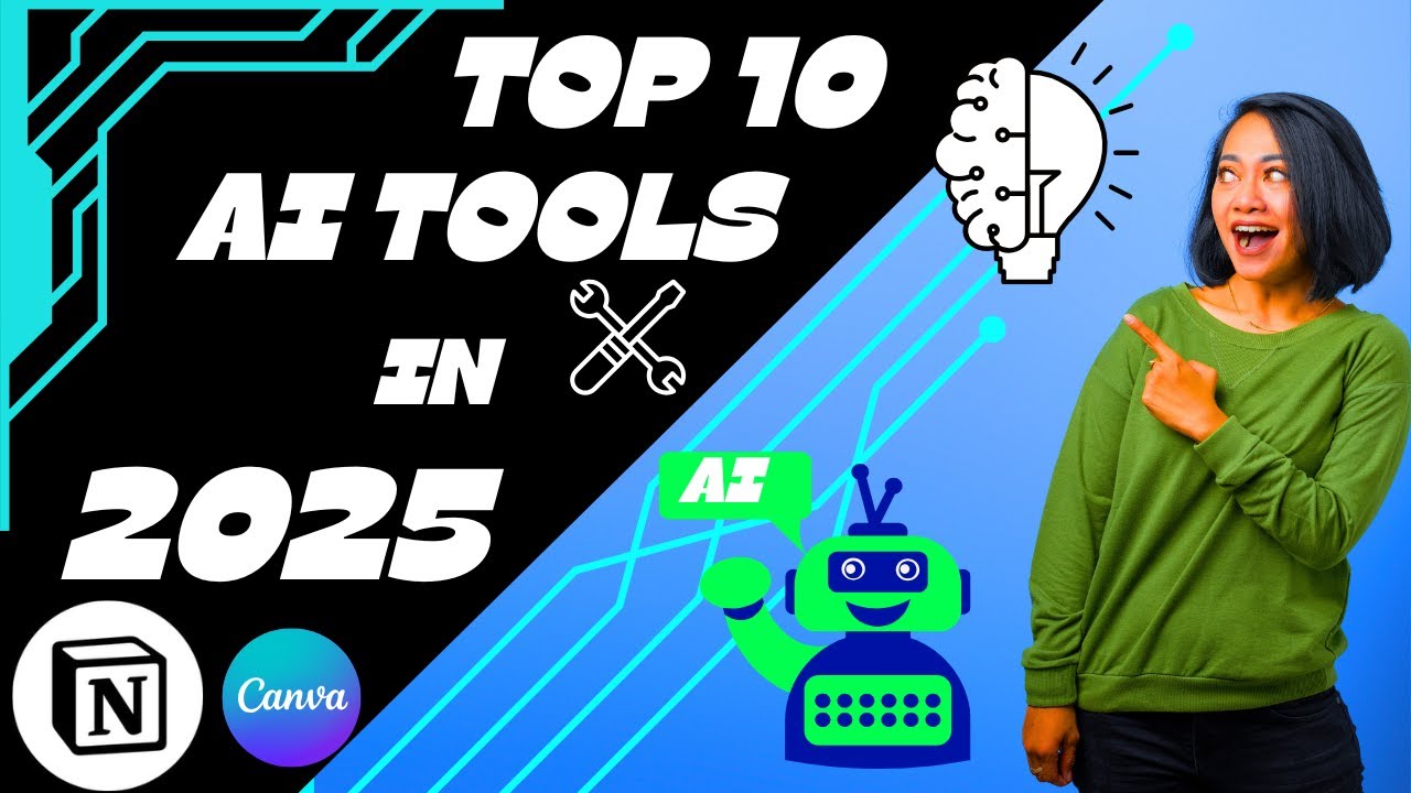 Top 10 free AI Tools in 2025 - YouTube