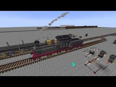 Minecraft Create Mod Steam n Rails Runaround Test - YouTube