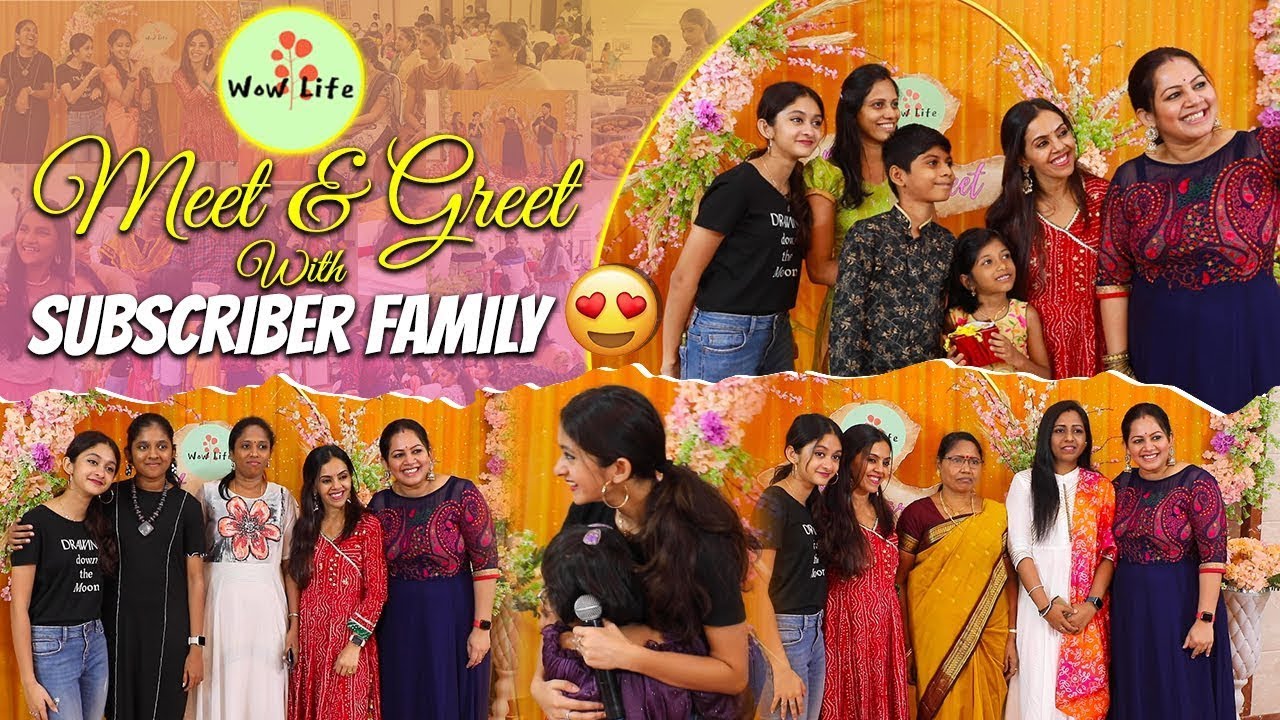 Subscriber-களுக்கு ஒரு சின்ன அன்பு கடன்😍 | Meet & Great With Our ...