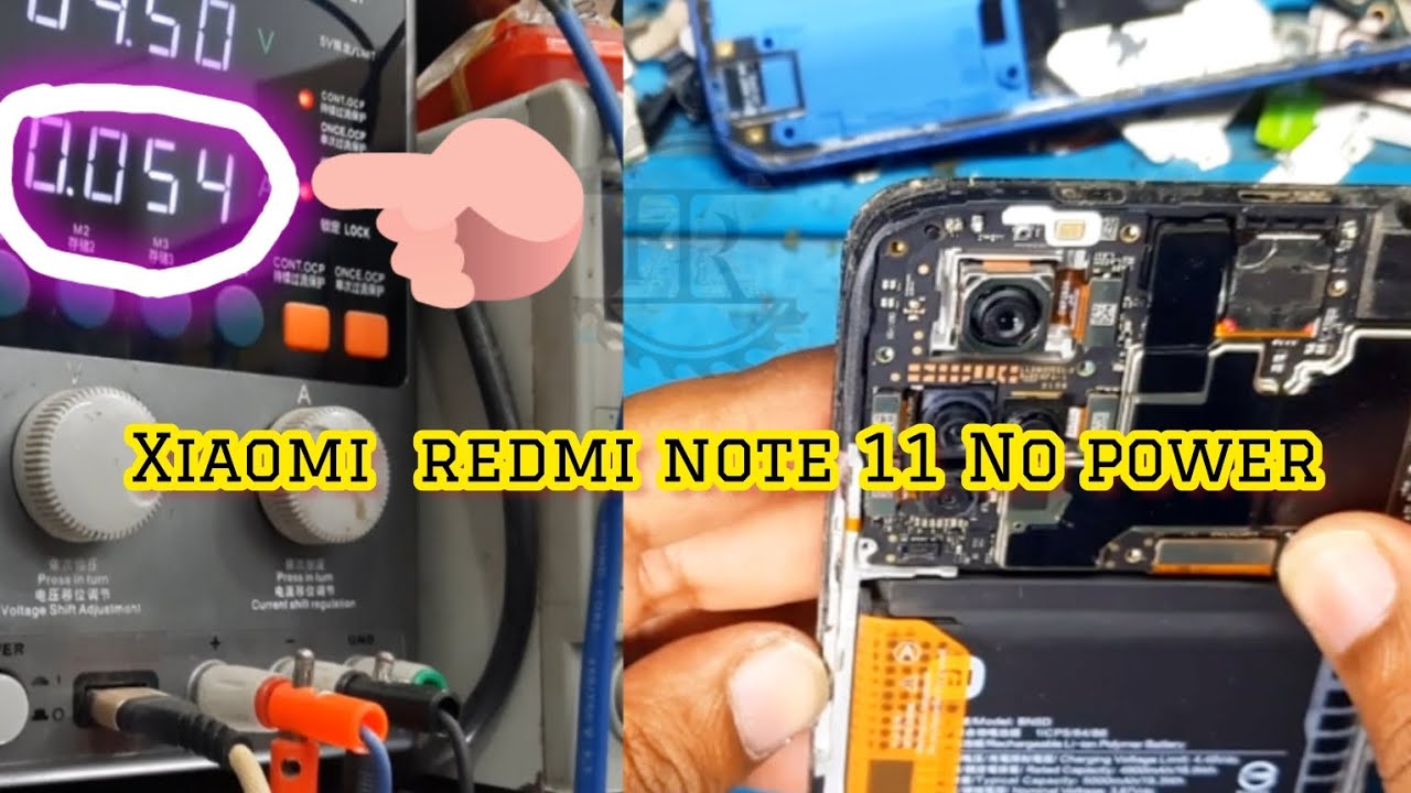 Xiaomi redmi note 11 No power full dead fix || how to redmi note 11 No ...