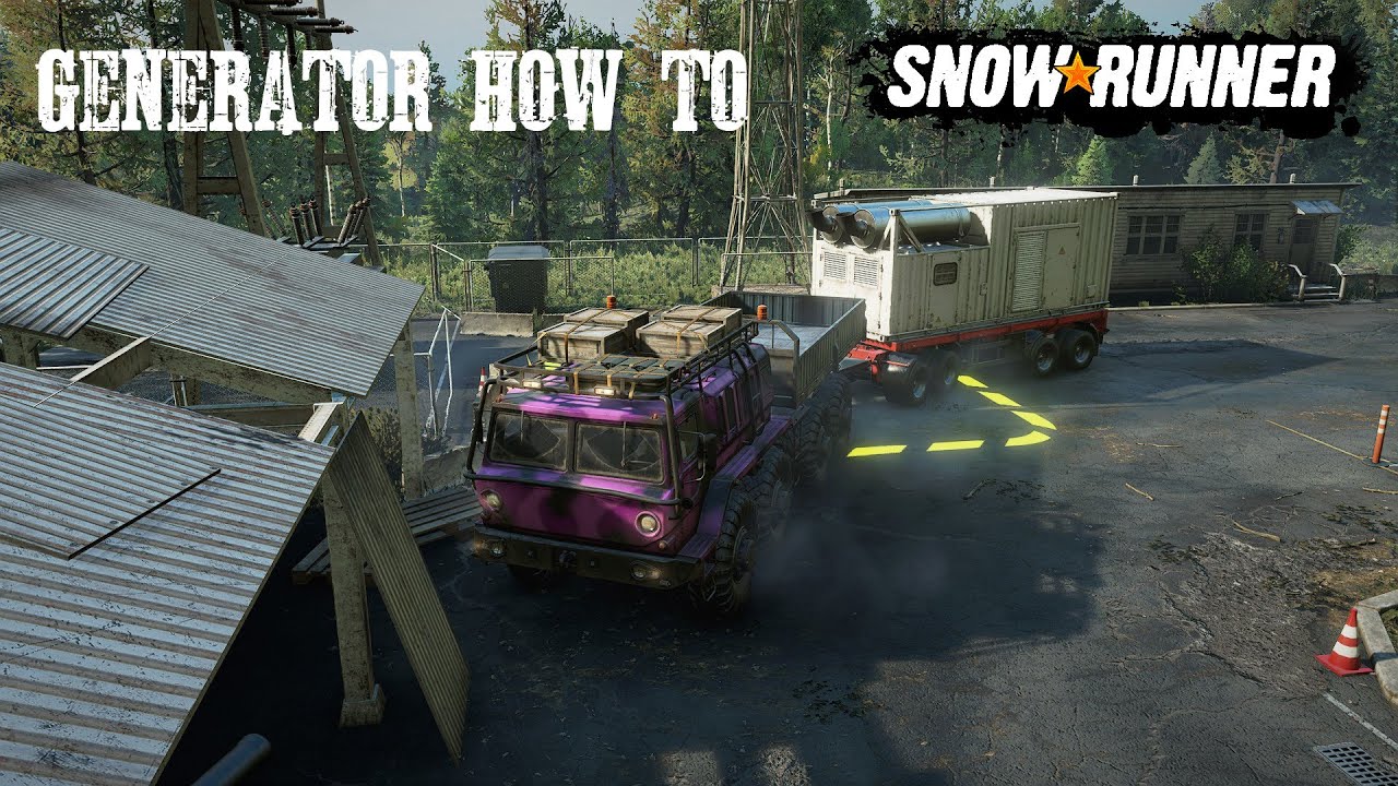 Guide On How To Use A Generator New Phase 7 Or Season 7 Snowrunner ...