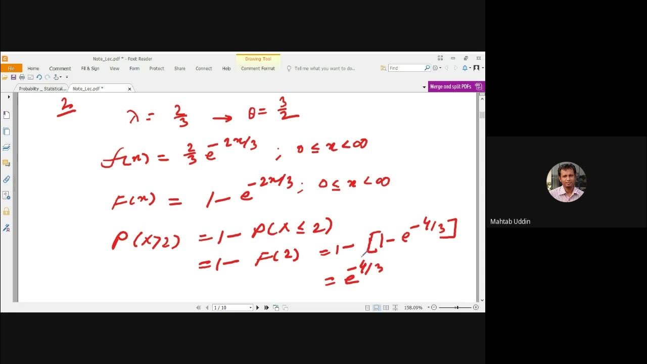 Lecture 14- Probability and Statistics - YouTube