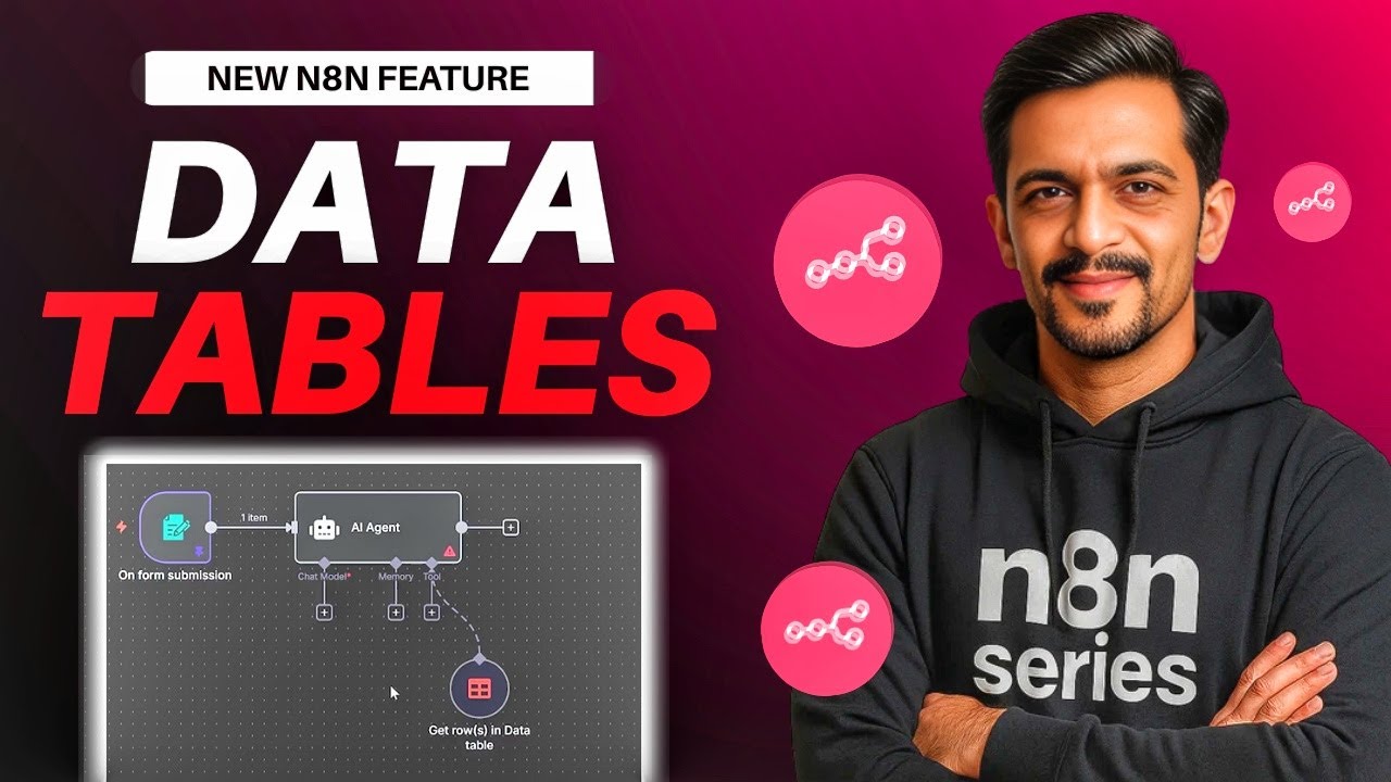 How to Use the New Data Table Feature in n8n - YouTube
