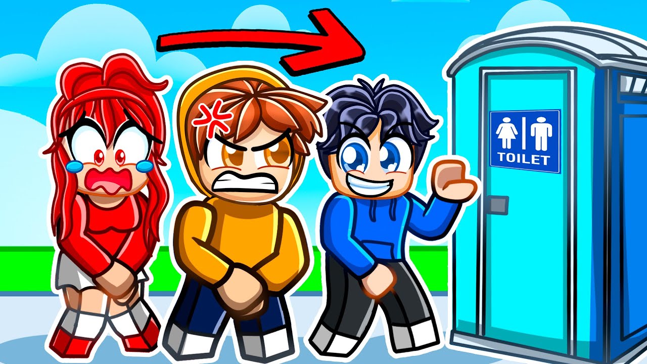 I Have to PEE in Roblox with My CRUSH - YouTube