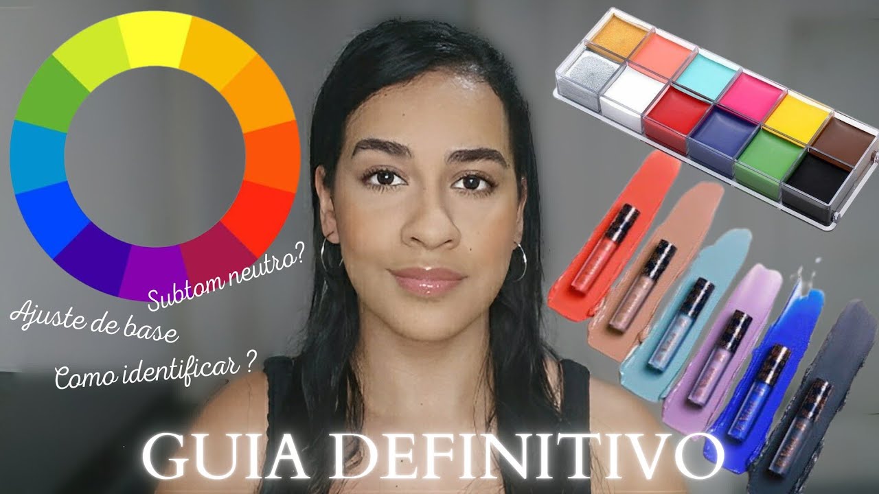 COMO SABER SEU SUBTOM DE PELE | COMO AJUSTAR SUBTOM DE BASE - YouTube