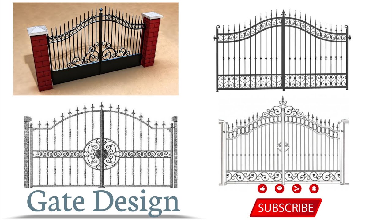 Gate Design!!! Gate Design for Home!!! Simple Gate Desing!! @Grills ...