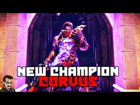 NEW CHAMPION CORVUS (Lore / Spell / Datamining) - PALADINS FR - YouTube
