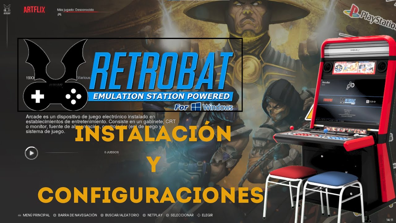 Como instalar y configurar RETROBAT - Como convertir un PC en una ...