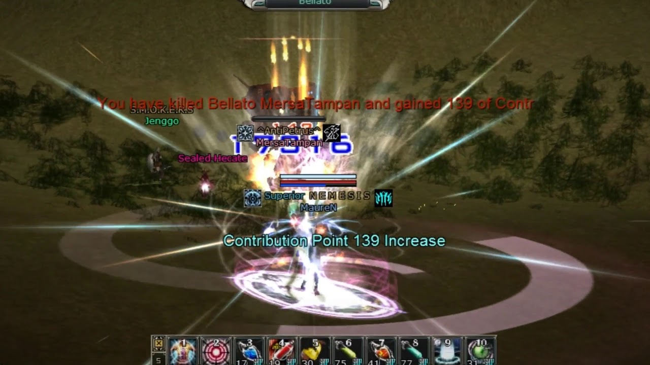 Team Support - Cora - Mage x BK - MaureN - RF Online Cap 50 - YouTube